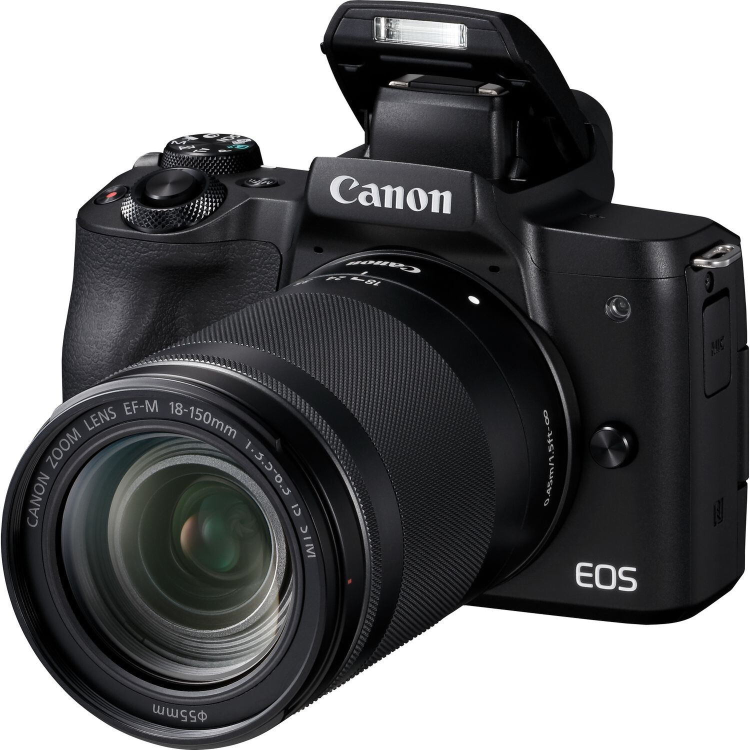 Canon EOS M50 kit (18-150mm) IS STM Black, купить с доставкой по Киеву ...